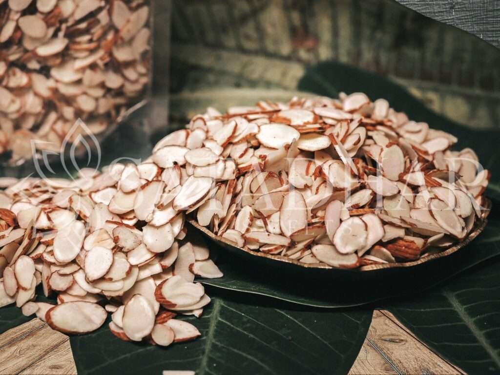 Crispy Badam Flakes: Premium Quality Almond Slices - Satadhar Sweet